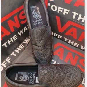 Vans | Shoes | Vans Courage Adams Mens 7womens 85 Bmx Slipon Black ...